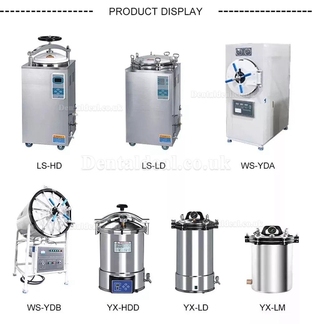 Autoclave Sterilizers Medical Long Lifetime Table Top Stainless Steel ...
